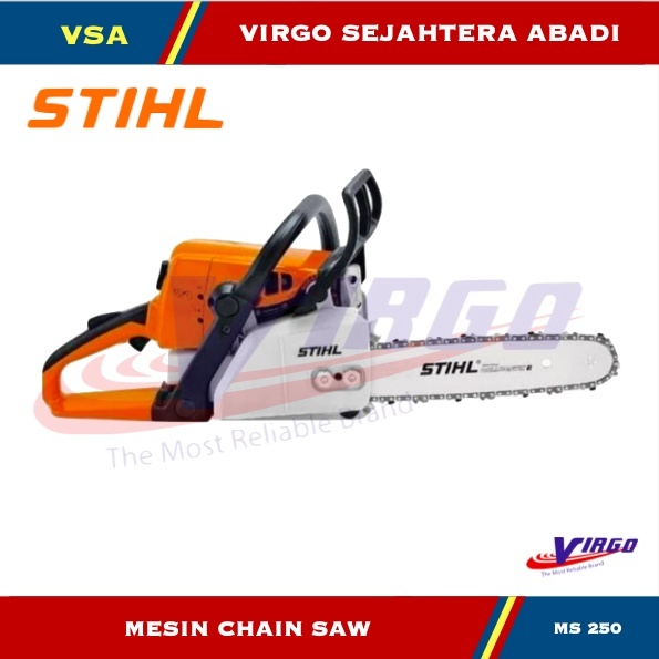 Jual MESIN CHAIN SAW GERGAJI KAYU 20 INCH STIHL CHAINSAW 20" MS 250 MS250 | Shopee Indonesia