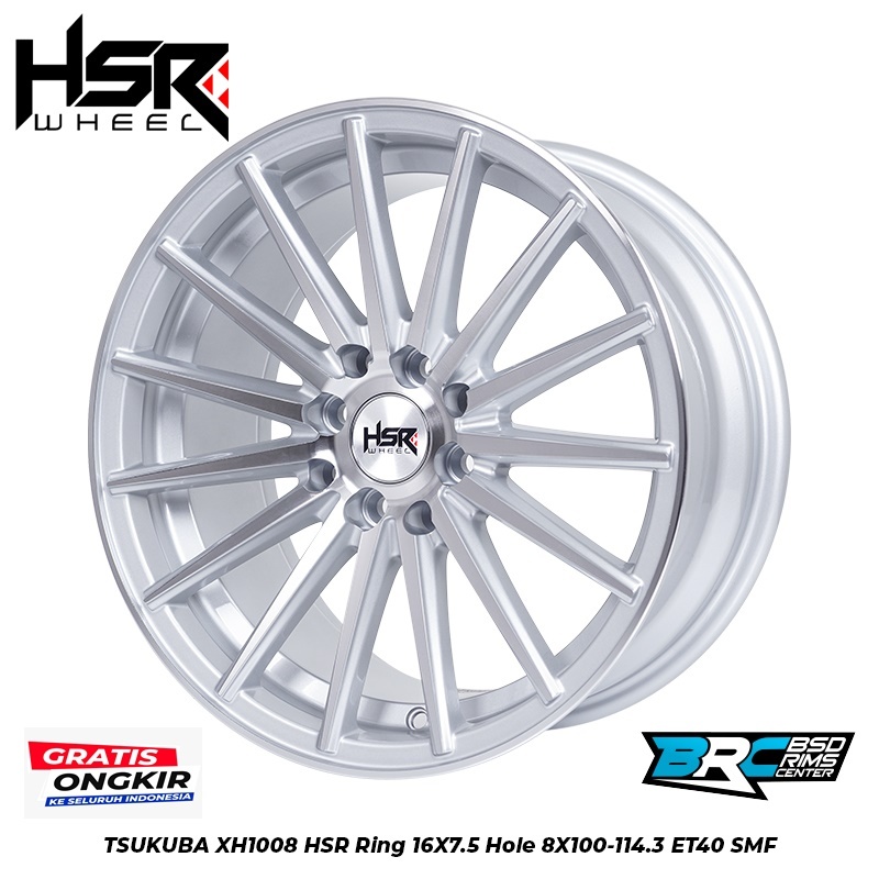 Jual VELG MOBIL YARIS RING 16X75 HSR TSUKUBA XH1008 | Shopee Indonesia