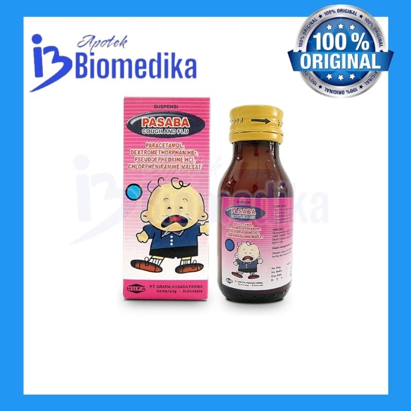 Jual PASABA BP SIRUP 60ML obat batuk pilek anak | Shopee Indonesia