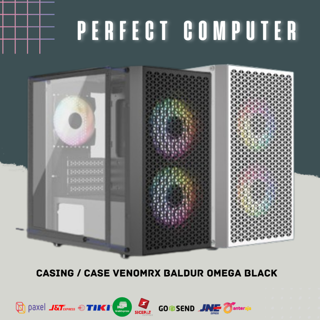 Jual Casing VenomRX Baldur Omega Black CASE | Shopee Indonesia