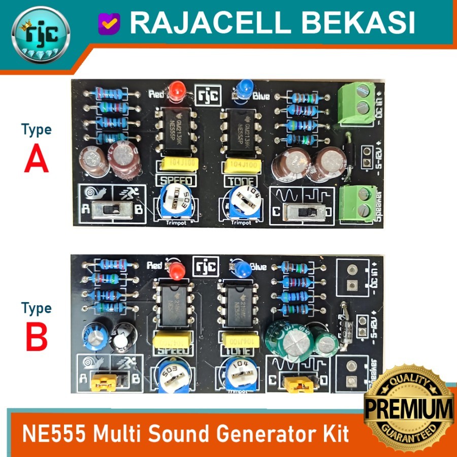 Jual NE555 Multi Tone Generator Sound Effect Penghasil Suara Alarm Sirine | Shopee Indonesia