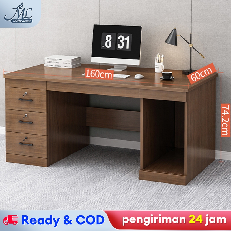 Jual Meja Kantor Meja Komputer Meja Kerja Minimalis Meja Kantor 3Laci ...