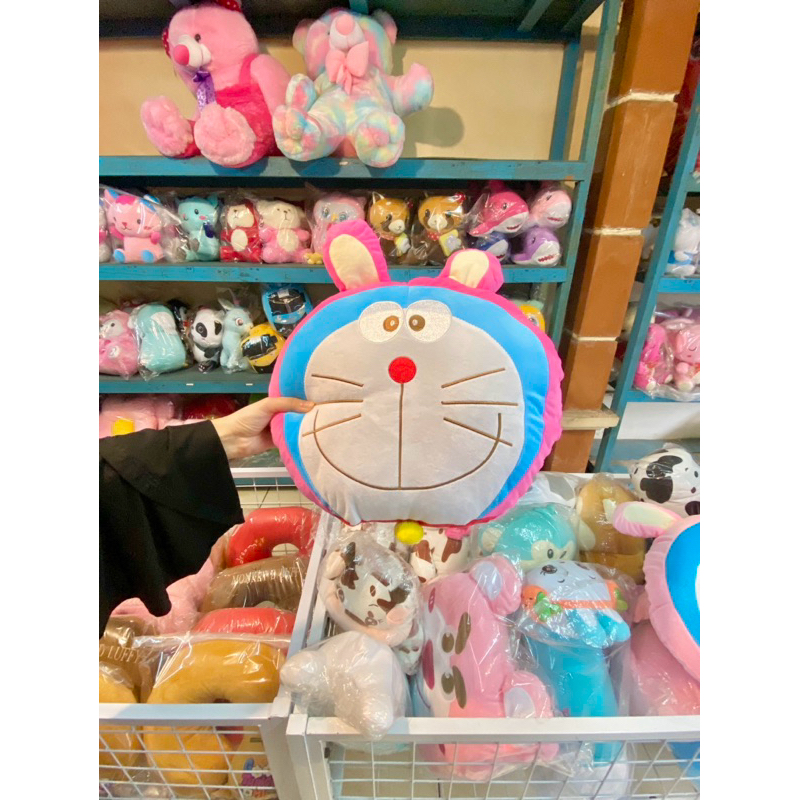Jual bantal karakter kepala doraemon yelvo lembut miniso 45cm ekspresi ...