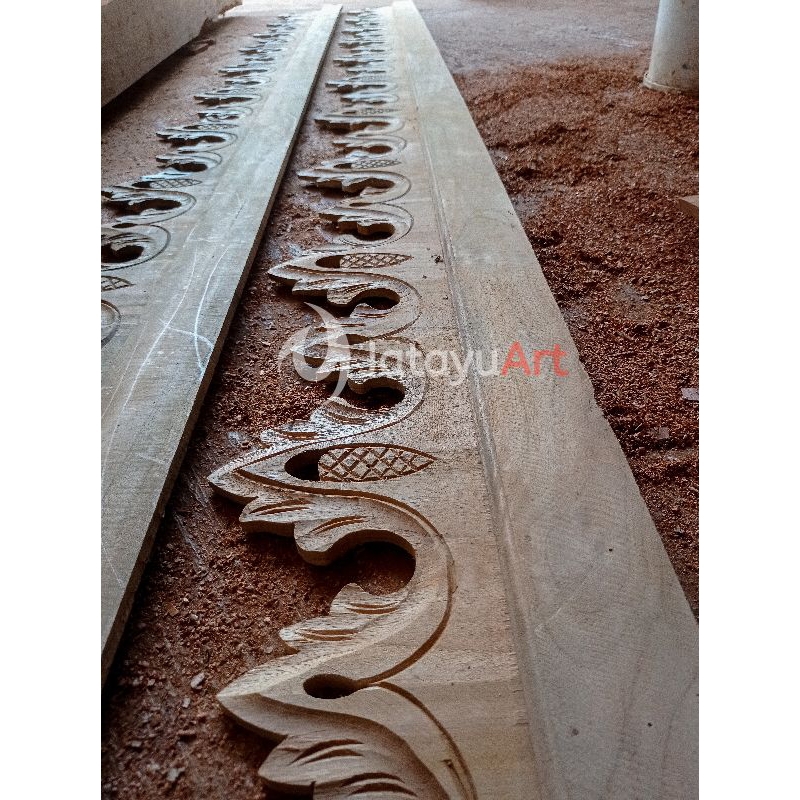 Jual Lisplang Kantung Bunga Semar Kayu Jati | Shopee Indonesia