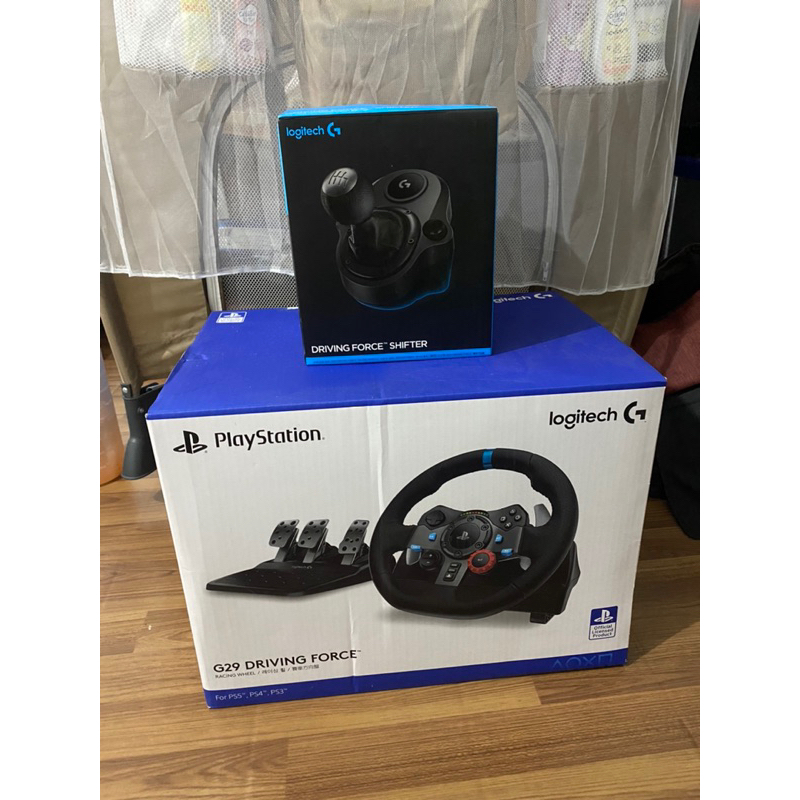 Jual Logitech G29 Driving Racing Wheel + Logitech Driving Shifter ...