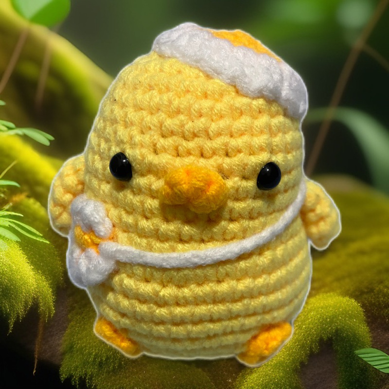 Jual BONEKA RAJUT AMIGURUMI MINI CHICKEN | Shopee Indonesia