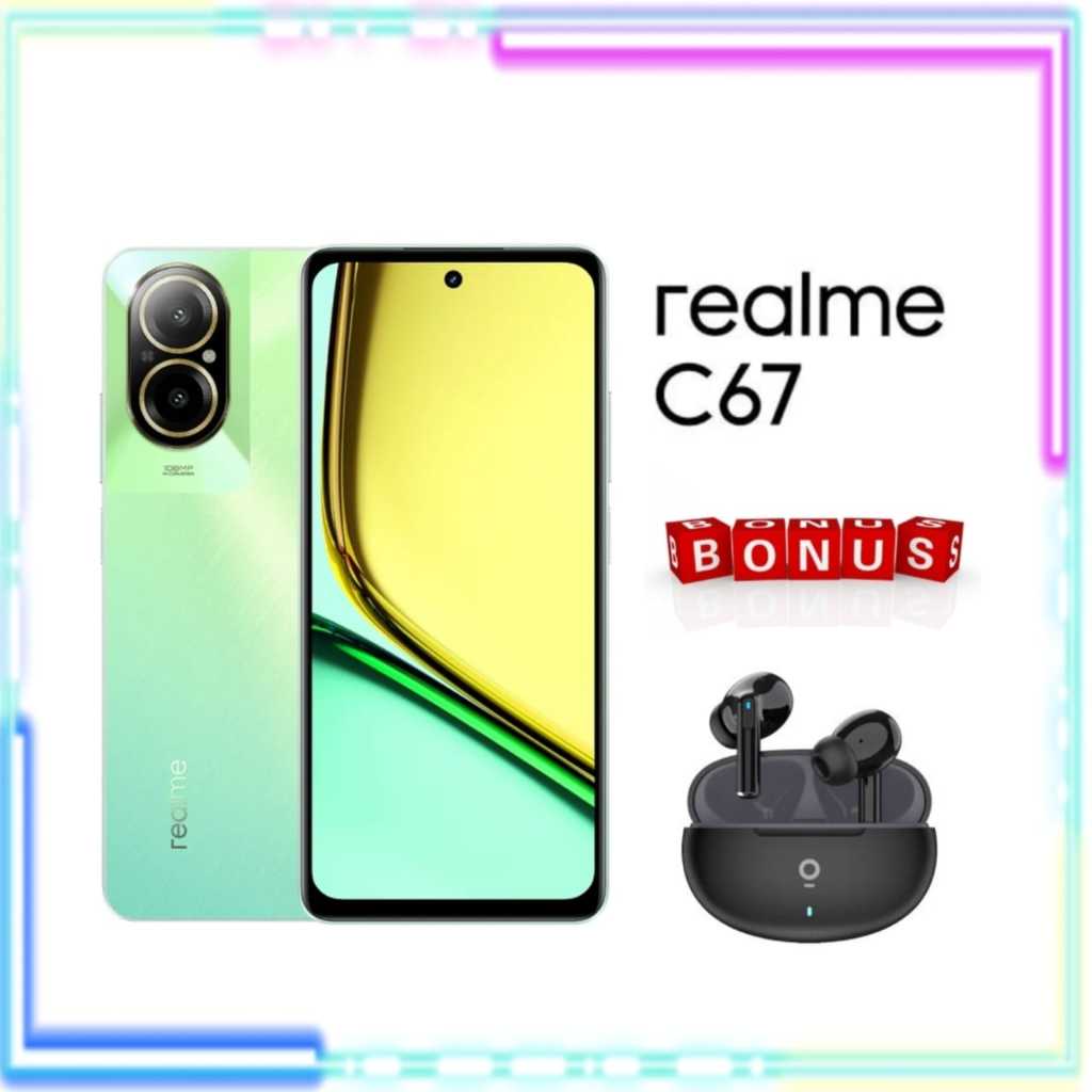 Jual REALME C67 8/256 & 8/128 NEW GARANSI RESMI | Shopee Indonesia