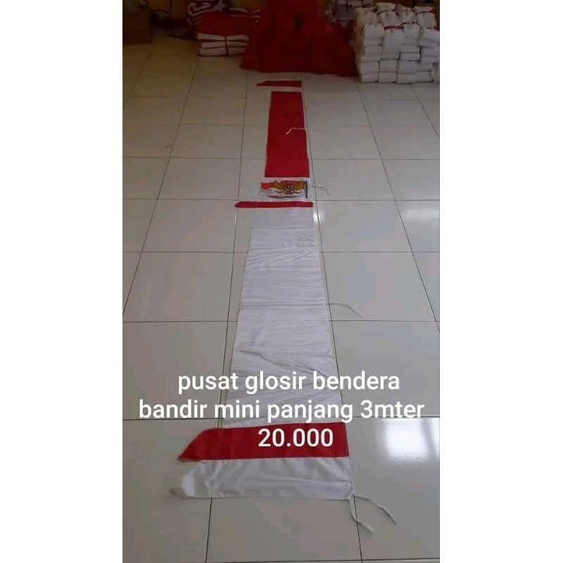 Jual bendera bandir panjang 350cm | Shopee Indonesia