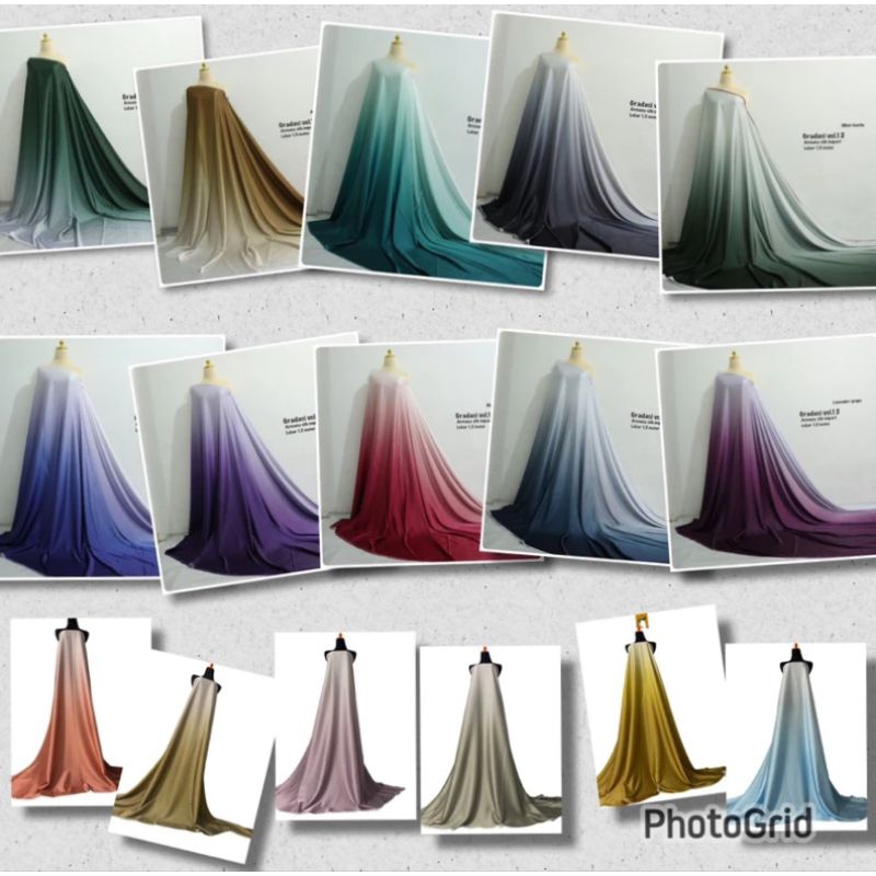 Jual Bahan armany gradasi / bahan meteran | Quality premium | Shopee ...