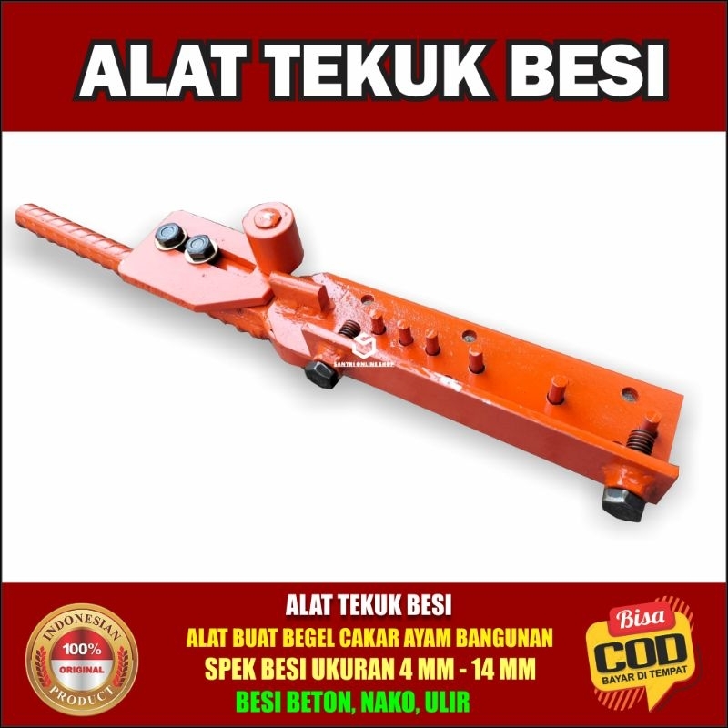 Jual (TERBARU) ALAT TEKUK BESI Penekuk Besi Begel Cakar Ayam Spek 4 ...