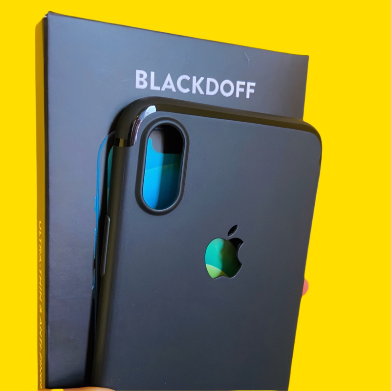 Jual Case iPhone X / Case iPhone XR Terbaru Warna Hitam Blackdoff ...
