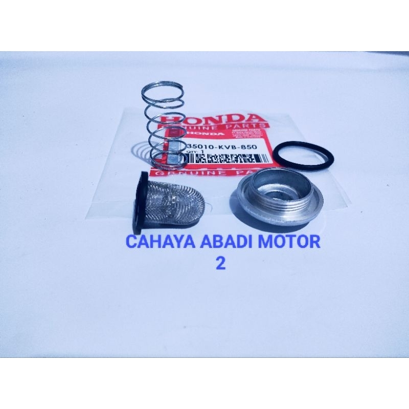 Jual SARINGAN OLI FILTER OLI BAWAH+PER ORIGINAL HONDA BEAT FI BEAT POP ...