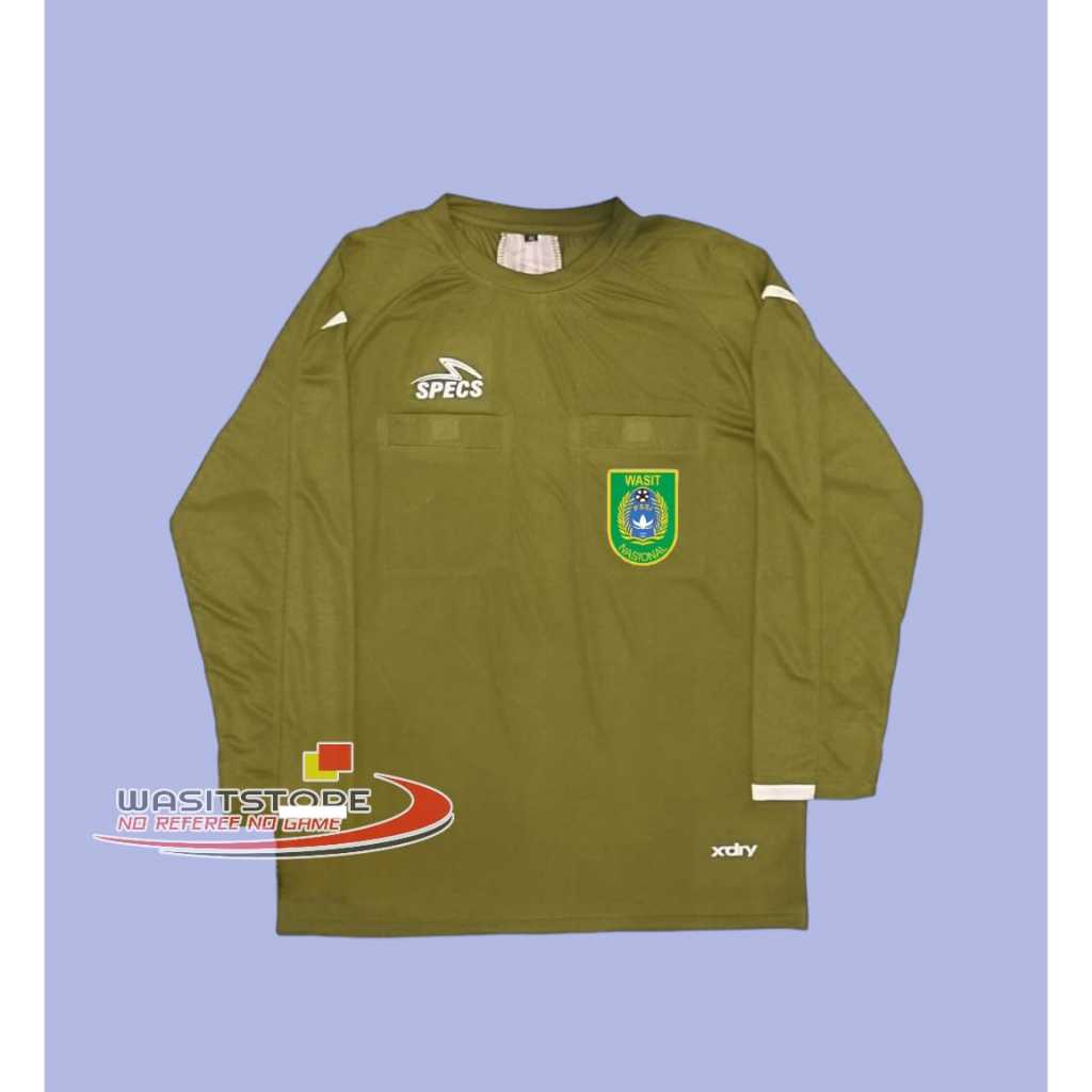 Jual BAJU WASIT LIGA 1 2020/2021 LENGAN PANJANG ( SAKU WASIT NASIONAL ...