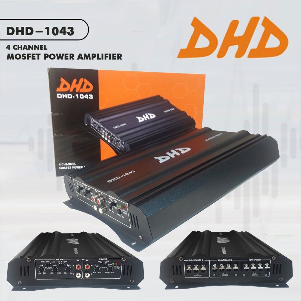 Jual Power 4 Channel DHD Power Murah Power Mobil | Shopee Indonesia
