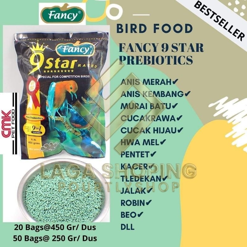 Jual FANCY 9 STAR PROBIOTIK FANCY 9 STAR sewed 9in1 herbal makanan ...