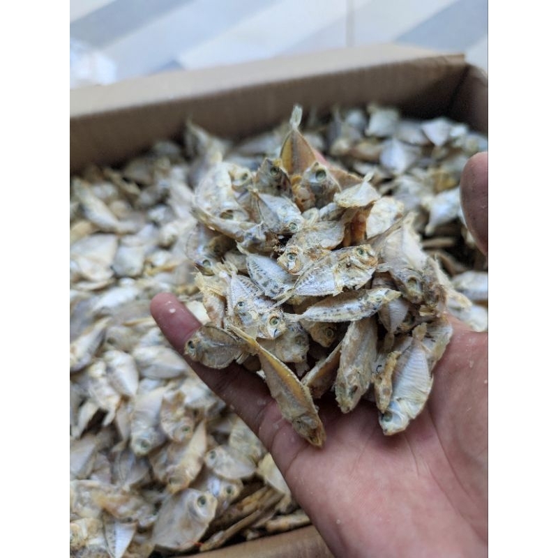 Jual IKAN ASIN DODOK PIRIK PETEK KECIL/HALUS KERING 1KG | Shopee Indonesia