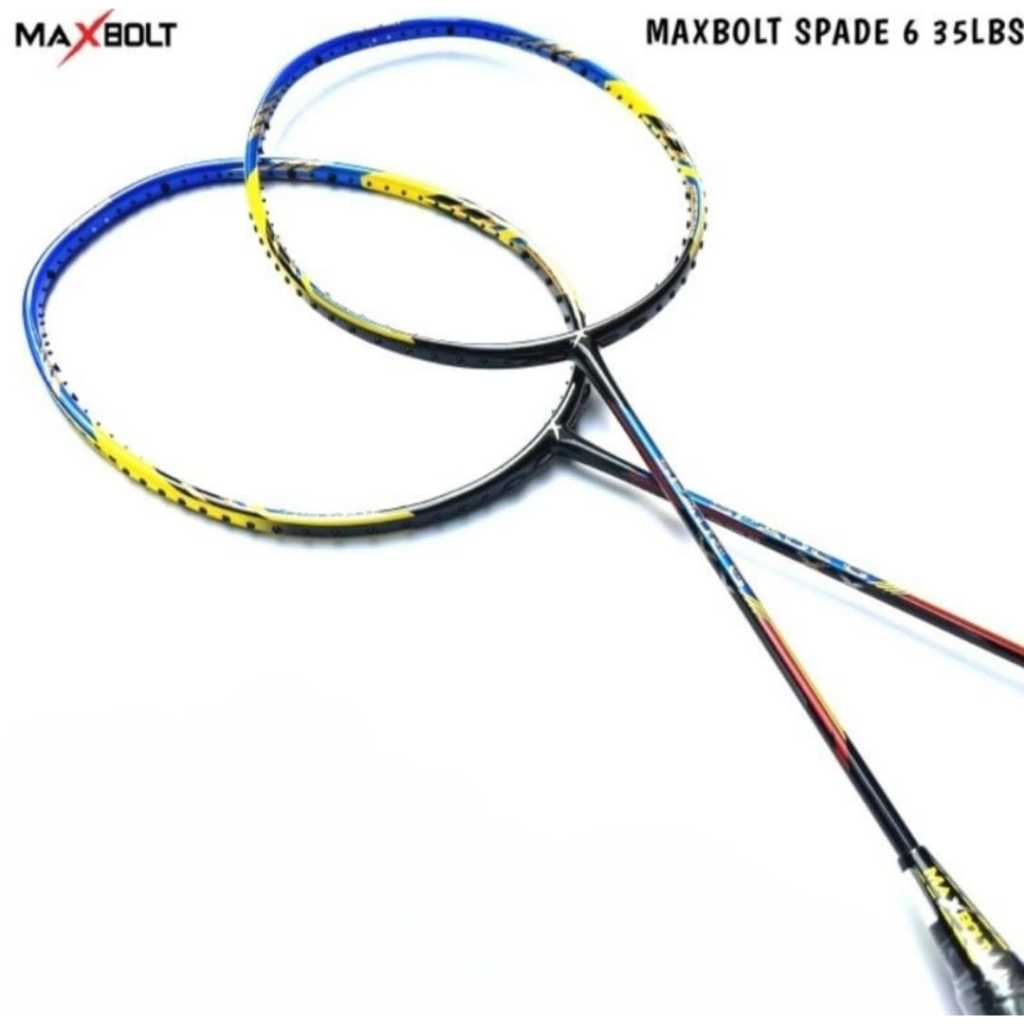 Jual Raket Badminton Maxbolt Original Spade 6 Max 35 lbs | Shopee Indonesia