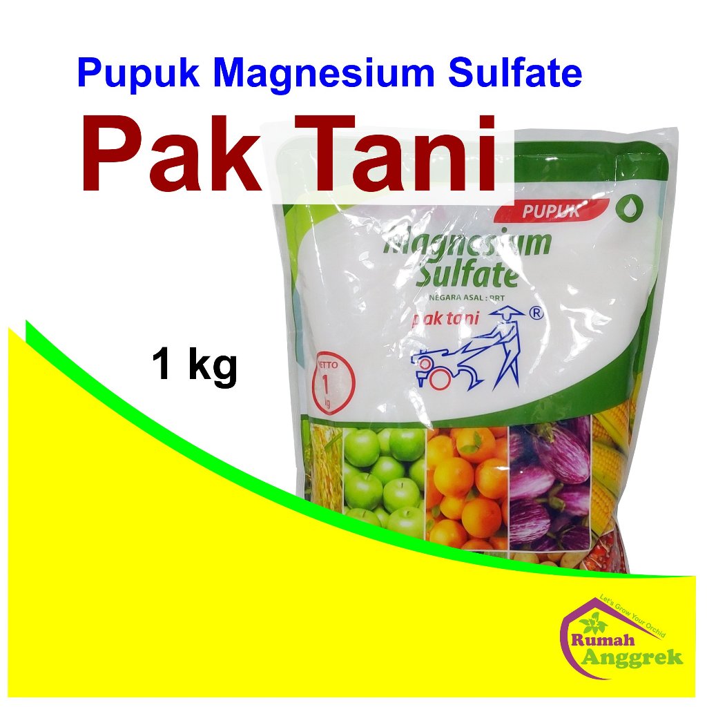 Jual Pupuk Magnesium Sulfate Pak Tani 1 kg sulfur sulfat pertumbuhan ...