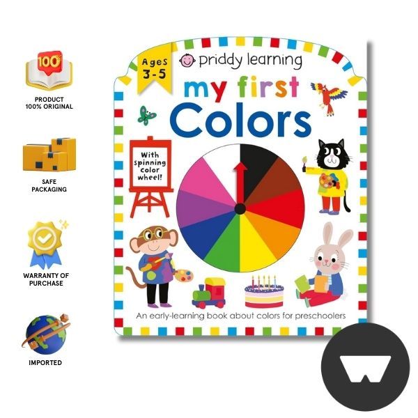 Jual Priddy Books - Priddy Learning: My First Colors | Shopee Indonesia