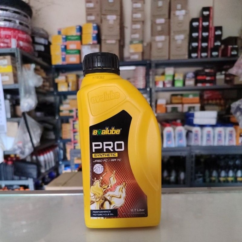 Jual OLI SAMPING EVALUBE PRO 2T KUNING 0,7L | Shopee Indonesia