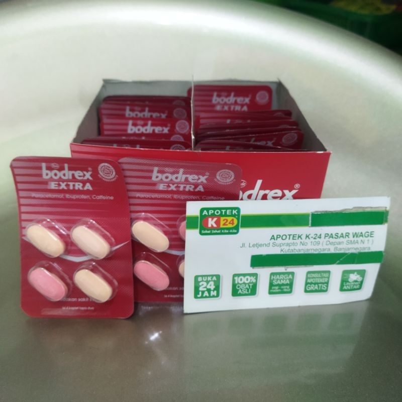 Jual Bodrex Extra Kaplet (per Strip) | Shopee Indonesia