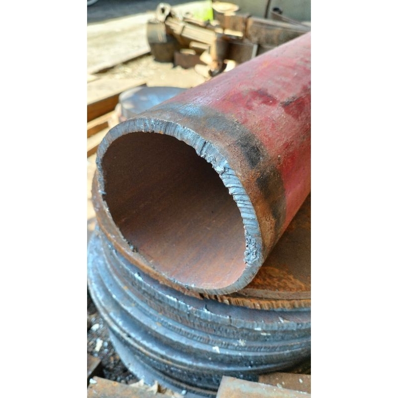 Jual Pipa Besi 4 inch OD 115mm ID 103 mm Tebal 6mm Harga per 10cm ...