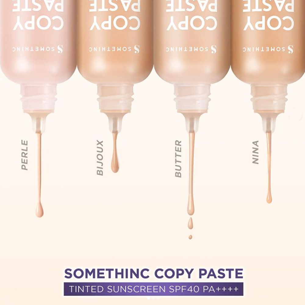 Jual BELIA SOMETHINC Copy Paste Tinted Sunscreen SPF 40 PA++++ - Skin ...