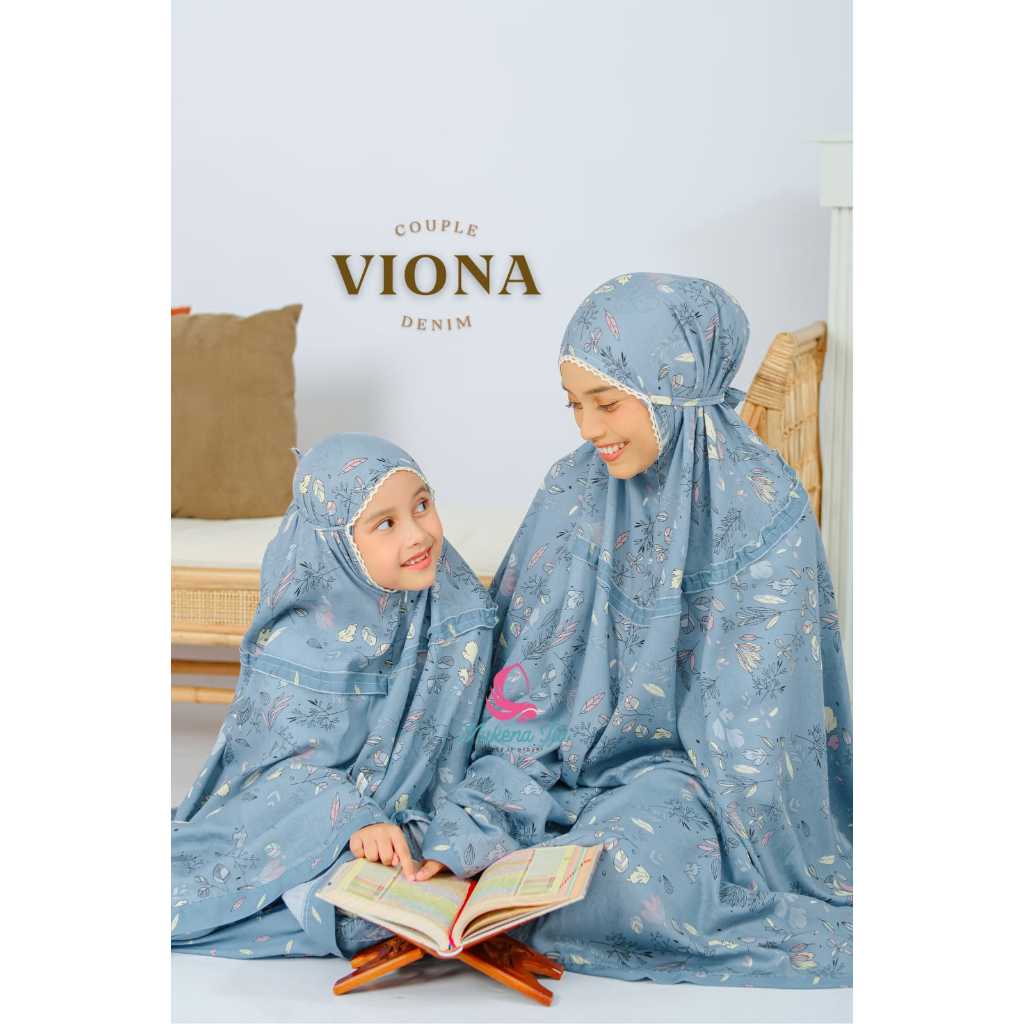 Jual Mukena daily motif mewah dan estetik bahan premium adem RAYON ...