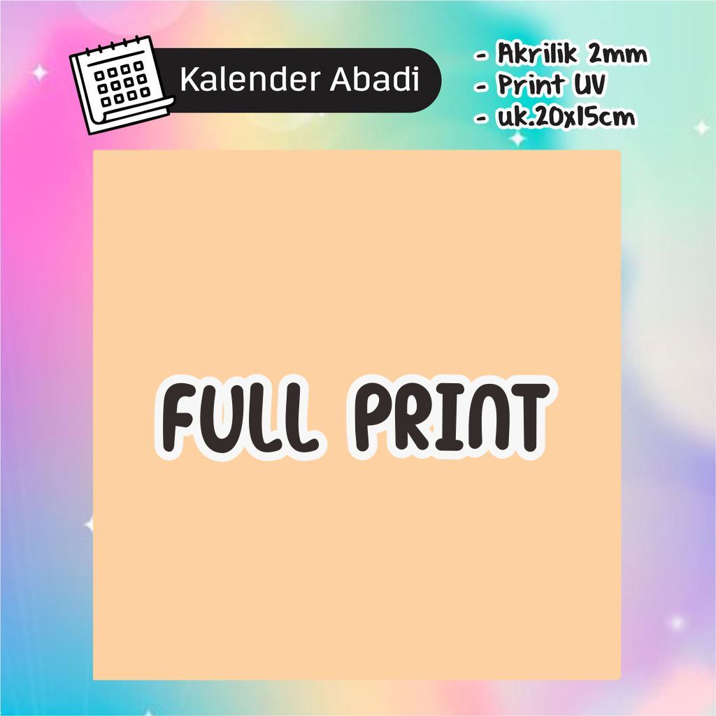 Jual Souvenir Kado Hadiah Kalender Abadi Akrilik Anime Kpop Anya Custom ...