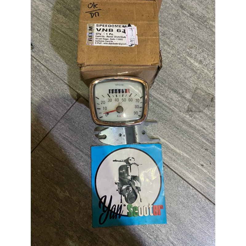 Jual Speedometer Vespa Classic VNB Merek Veglia | Shopee Indonesia