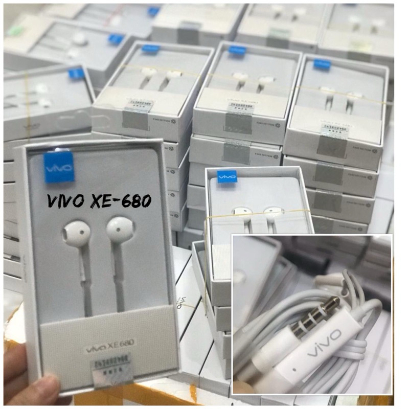 Jual Headset vivo Original 100% XE680 Hifi stereo | Shopee Indonesia