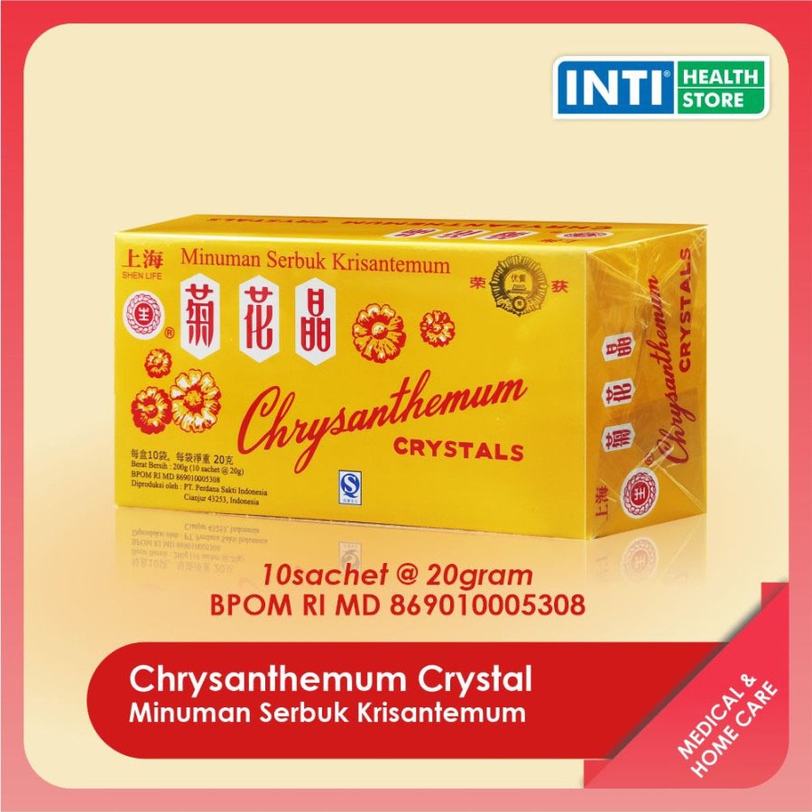 Jual Chrysanthemum Crystal | Minuman Serbuk Krisantemum | 10x20gr ...
