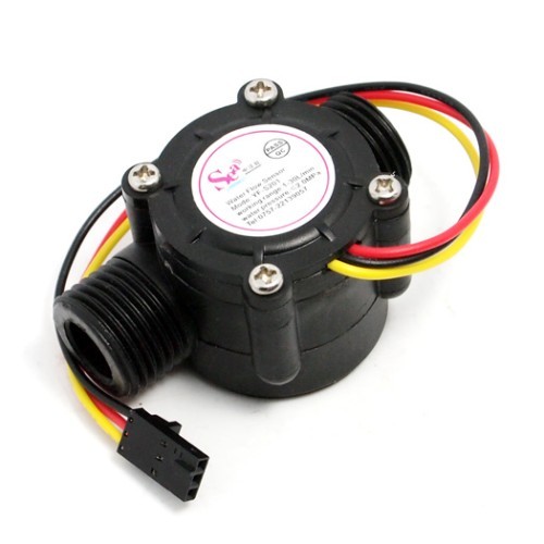 Jual YF-S201 WATER FLOW SENSOR ALIRAN AIR HALL 1/2" 1-30L/MIN 2.0MPA ...