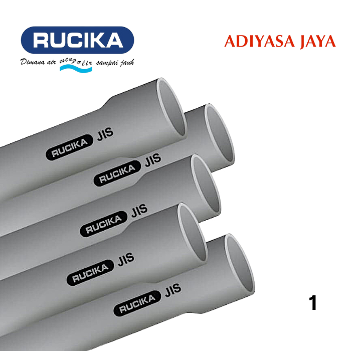 Jual Rucika JIS AW 1 (Rucika) / Pipa PVC Kelas AW | Shopee Indonesia