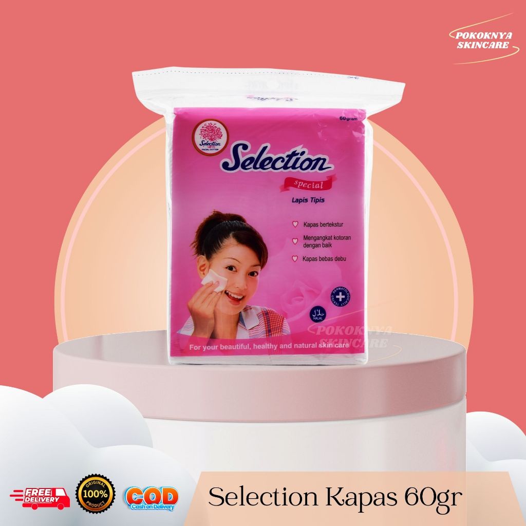 Jual Kapas Selection Special Lapis Tipis | Kapas Bebas Debu 60gr ...