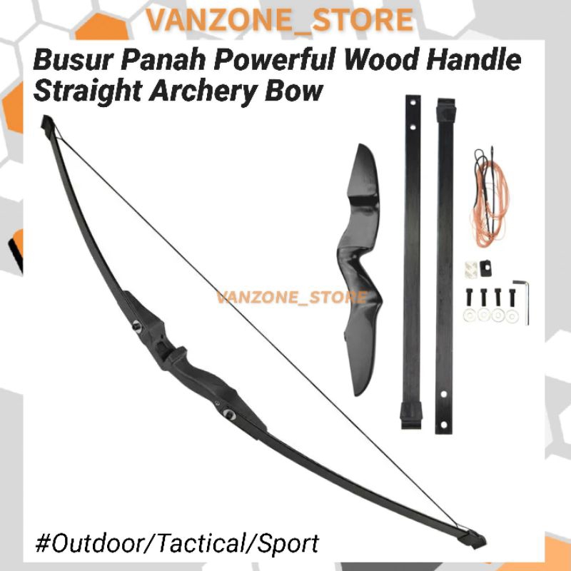 Jual Busur Panahan Powerful Recurve Archery Bow 40 LBS - 36215 | Shopee ...