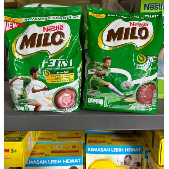 Jual Nestle Milo ActivGo / Milo 3 in 1 990gr | Shopee Indonesia