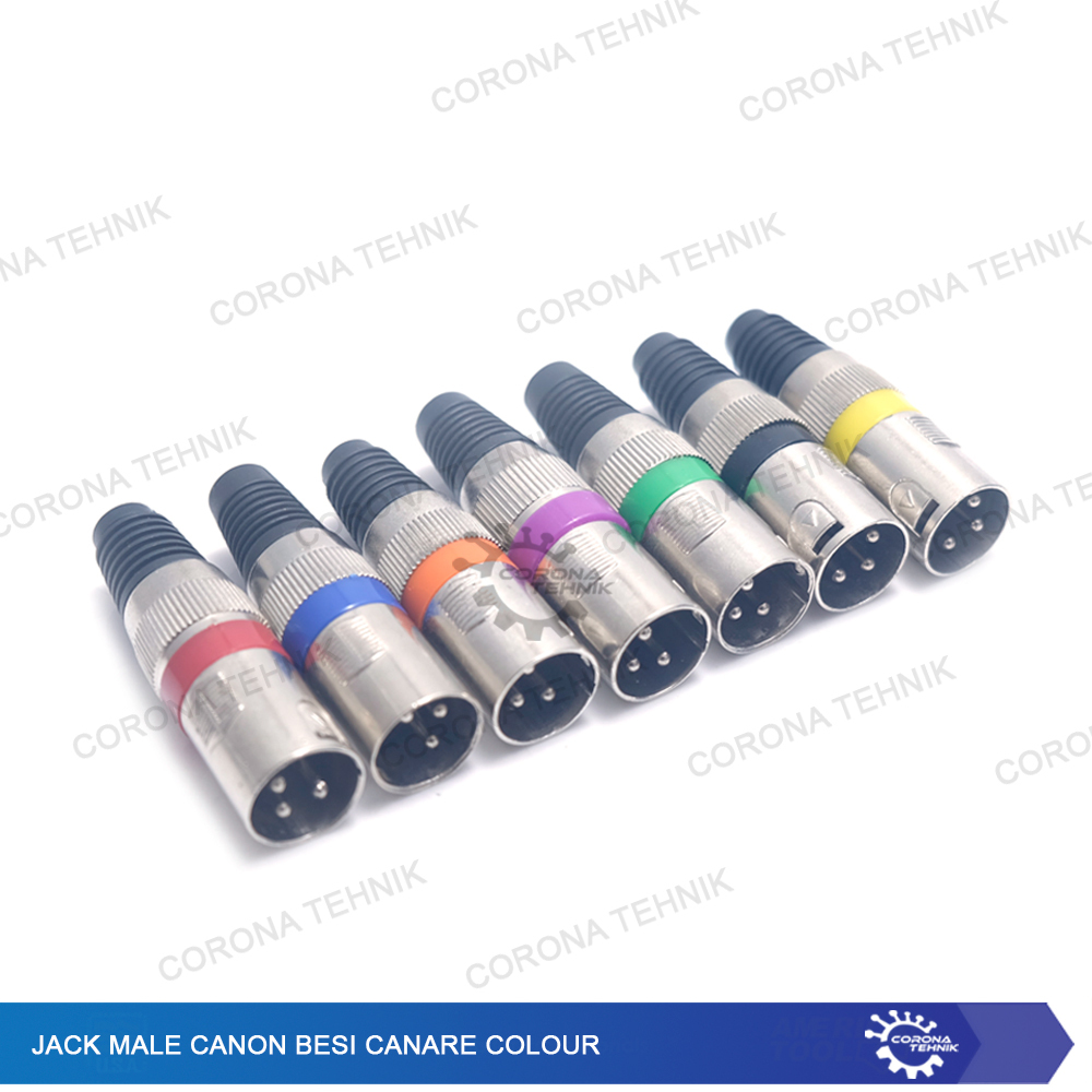 Jual Jack Canon Besi Canare Colour | Shopee Indonesia