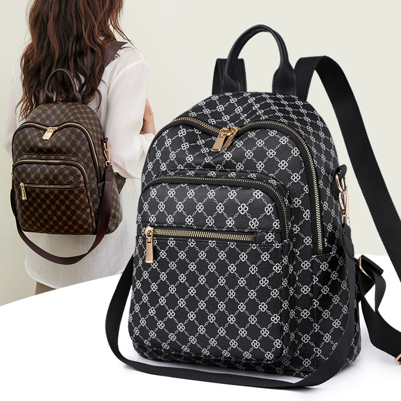 Jual Ransel Wanita Multifunction Ransel Sling shoulder Selempang Bahu ...