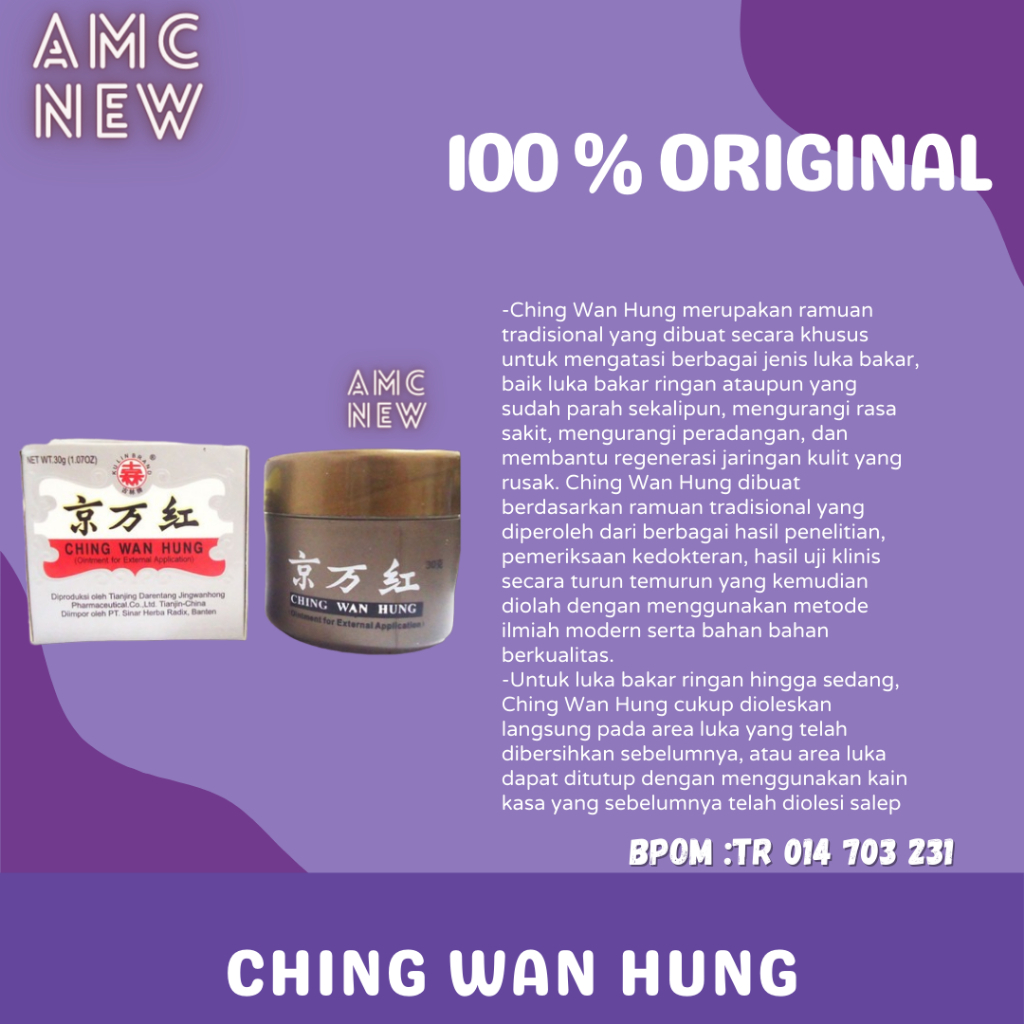 Jual 30gr Ching Wan Hung - Salep Luka Bakar Chin Wang Hung ( BESAR ...