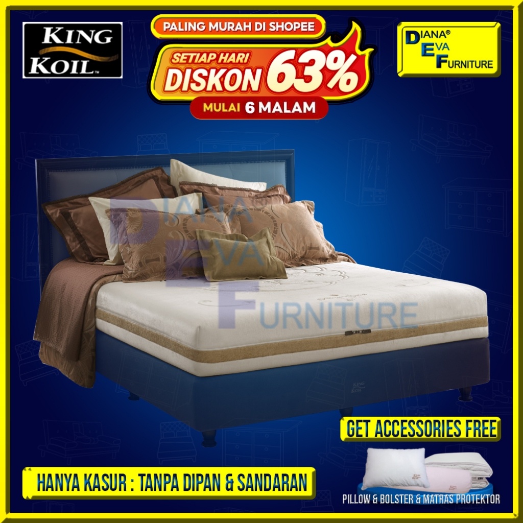 Jual King Koil Princess Elizabeth Kasur Full Latex | Shopee Indonesia