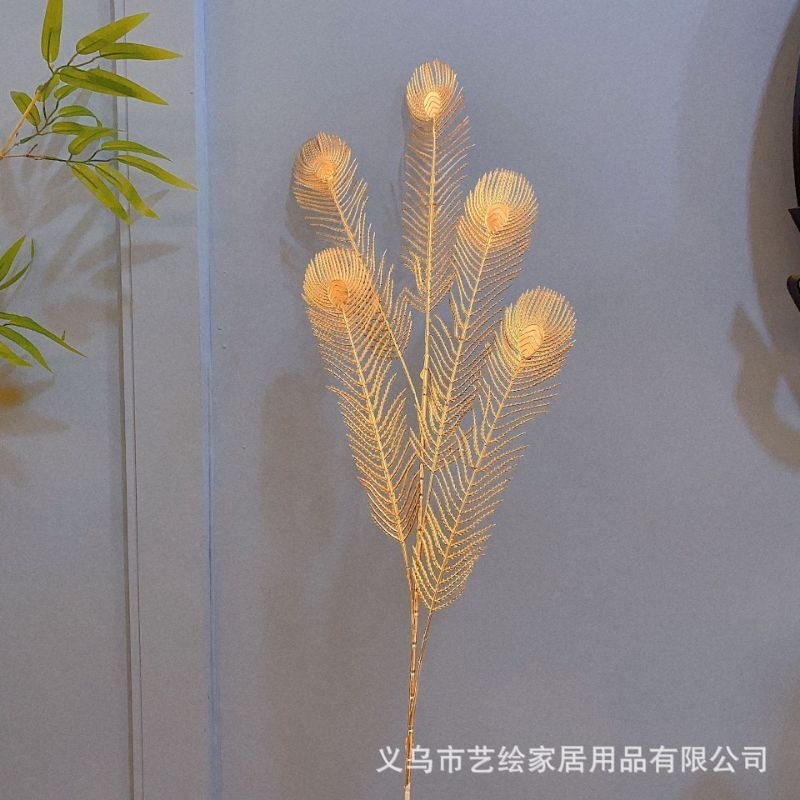 Jual BlessingLife.id Bunga Gold Artificial Estetik Golden Flower ...