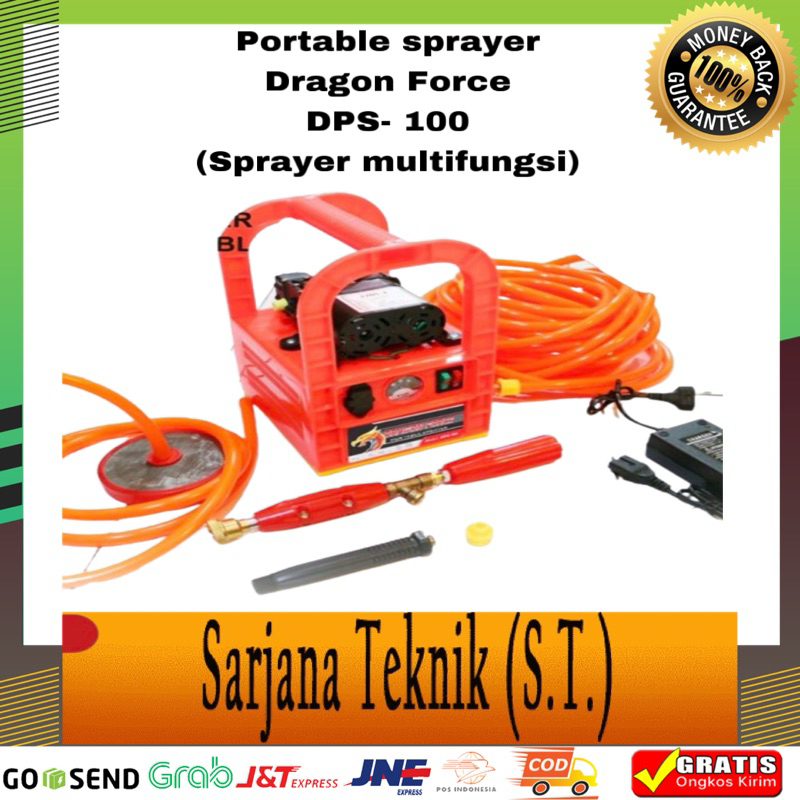 Jual Sprayer Portable Dragon Force DPS 100 (Sprayer Multifungsi) | Shopee Indonesia