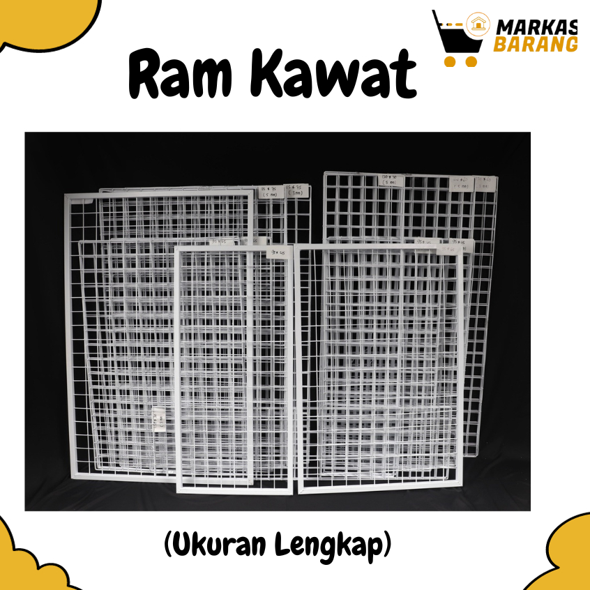 Jual Ram Kawat Display/ Ram Kawat/ Ram Kawat Tebal | Shopee Indonesia
