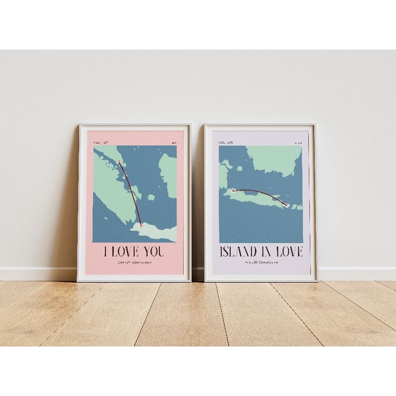 Jual POSTER GIFT LDR PASANGAN BUCIN ULANG TAHUN ANNIVERSARY DATE FRAME ...