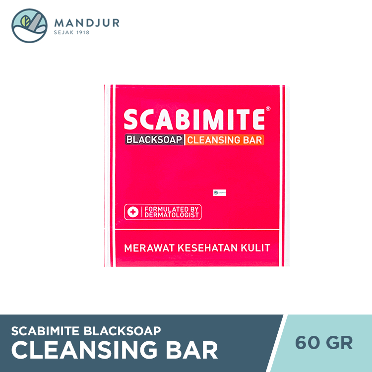 Jual Scabimite Blacksoap 60 Gram - Sabun Perawatan Kulit Gatal | Shopee ...