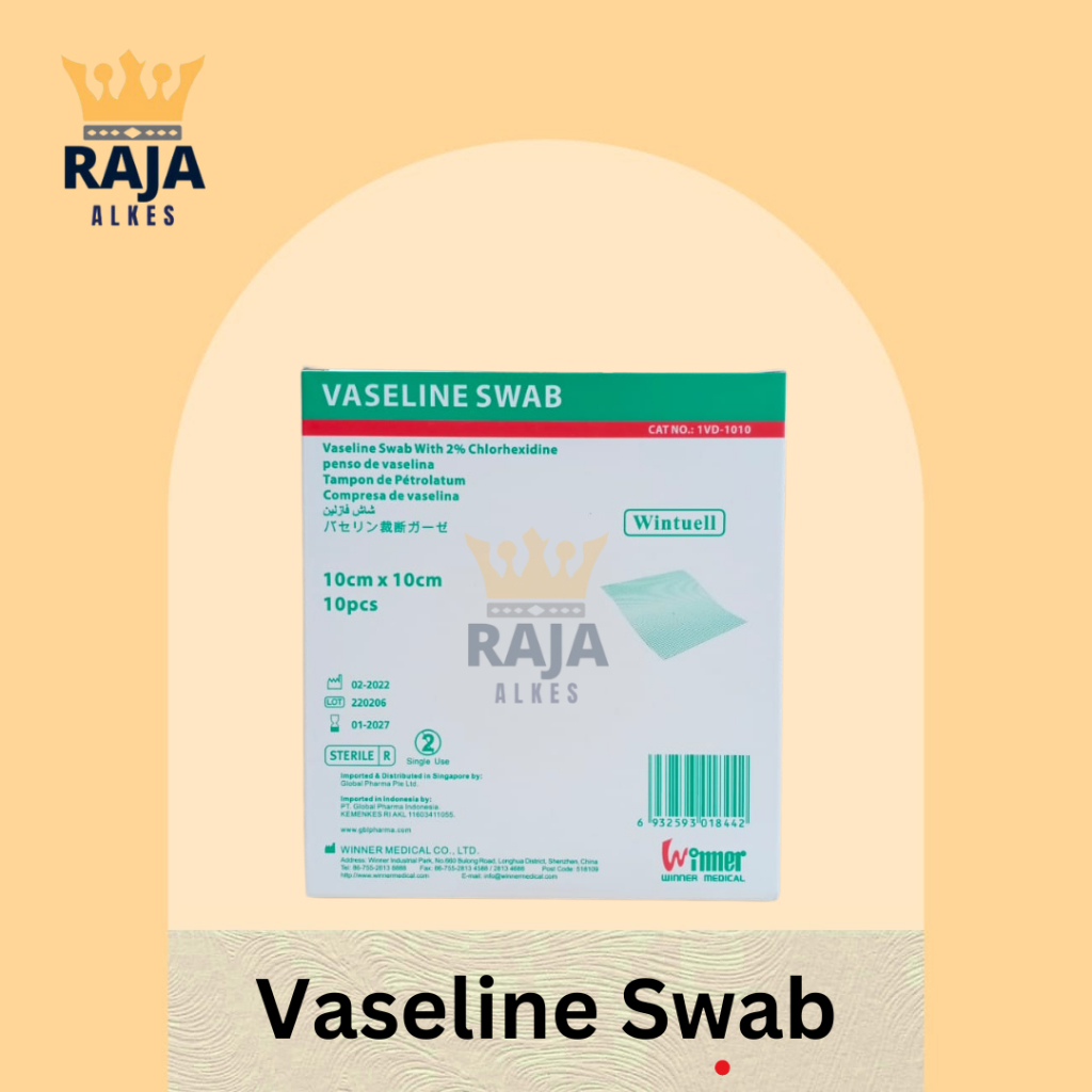 Jual Per Box Vaseline Swab 10cm x 10 cm Seperti Lomatuell Sofratulle ...