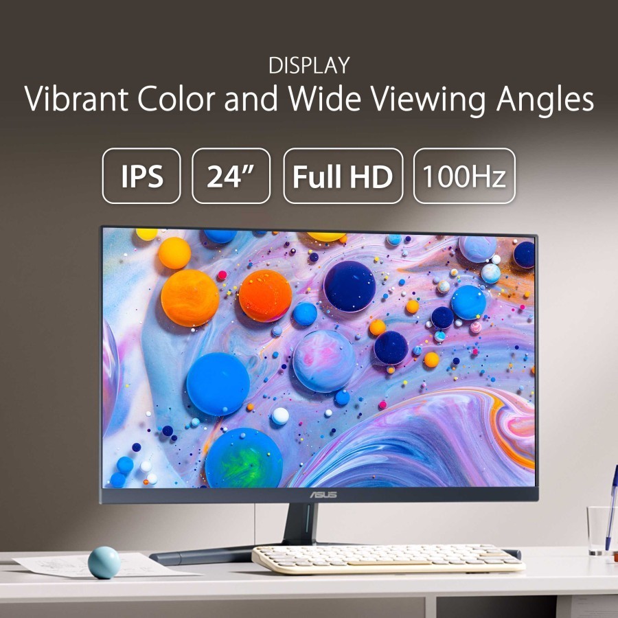 Jual Monitor LED ASUS VU249CFE-B - Full HD 100Hz 24" Inch | Shopee ...