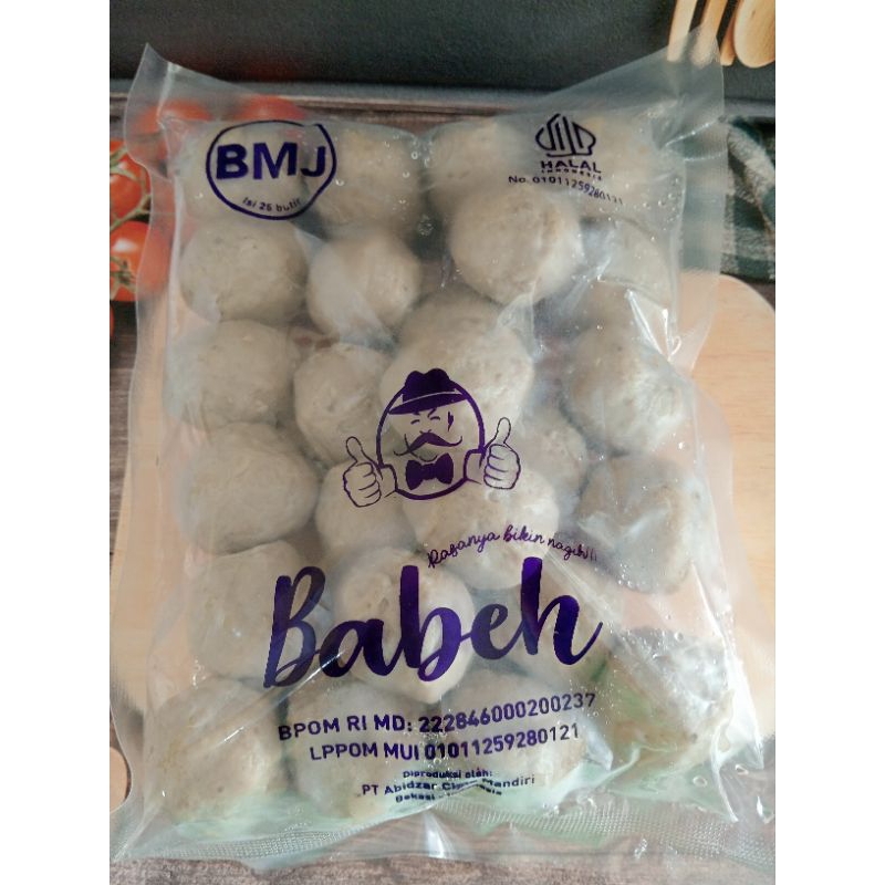 Jual bakso babeh biasa isi 25pcs | Shopee Indonesia