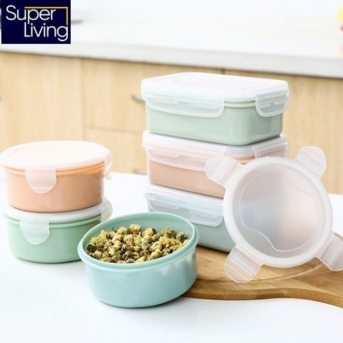 Jual Lunch Box Tempat Menyimpan Makanan Kotak Bekal Mini Food Storage ...